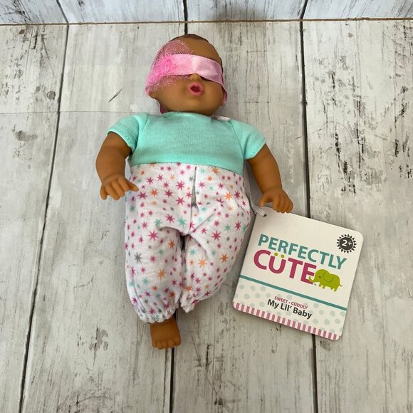 Toys | Perfectly Cute My Lil Baby Girl Doll Dark Brown Hair | Poshmark